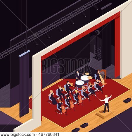 Grand Theatre Vector & Photo (Free Trial) | Bigstock
