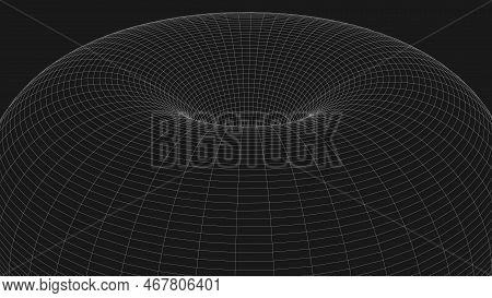 Abstract Tunnel Mesh Vector & Photo (Free Trial) | Bigstock