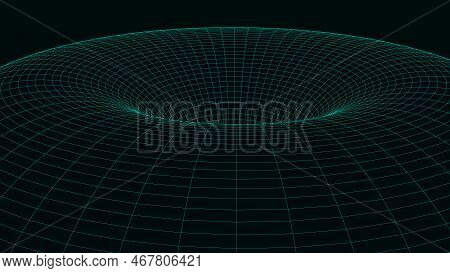 Abstract Tunnel Mesh Vector & Photo (Free Trial) | Bigstock