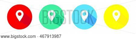 Location Pointer Icon Vector & Photo (Free Trial) | Bigstock