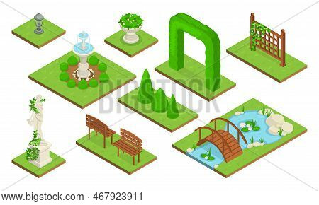Isometric Landscape Vector & Photo (Free Trial) | Bigstock