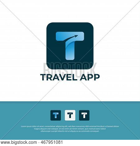 Letter T Travel Vector & Photo (Free Trial) | Bigstock