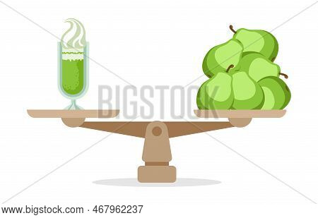 Scales Whole Pears Vector & Photo (Free Trial) | Bigstock