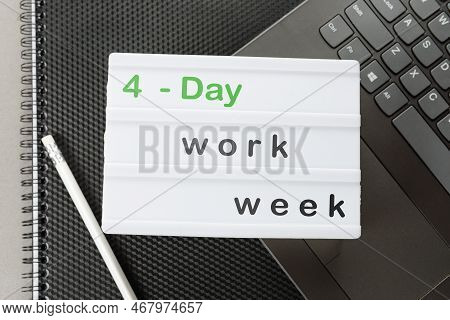 Symbol 4-day Work Week Image & Photo (Free Trial) | Bigstock