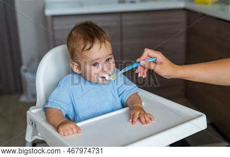 Small Cute Kid Eating Image & Photo (Free Trial) | Bigstock
