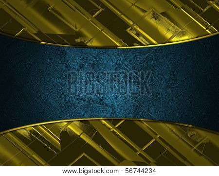 Gold Background Blue Image & Photo (Free Trial) | Bigstock