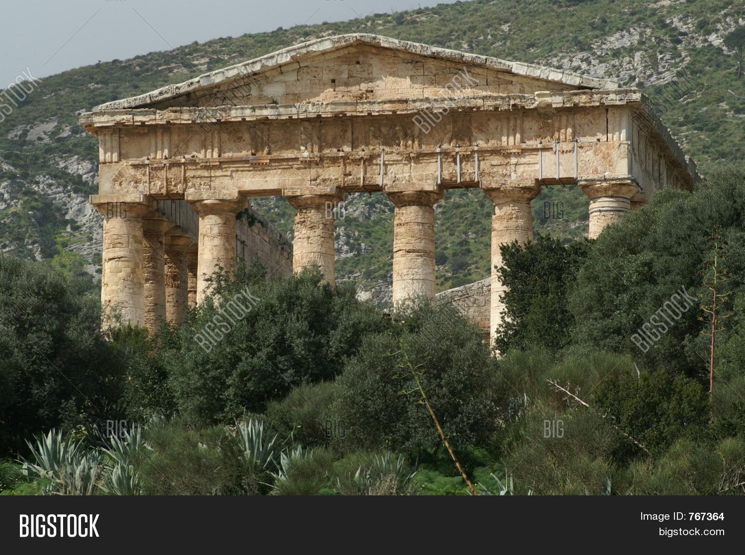 Ancient Greek Building Image & Photo (Free Trial) | Bigstock