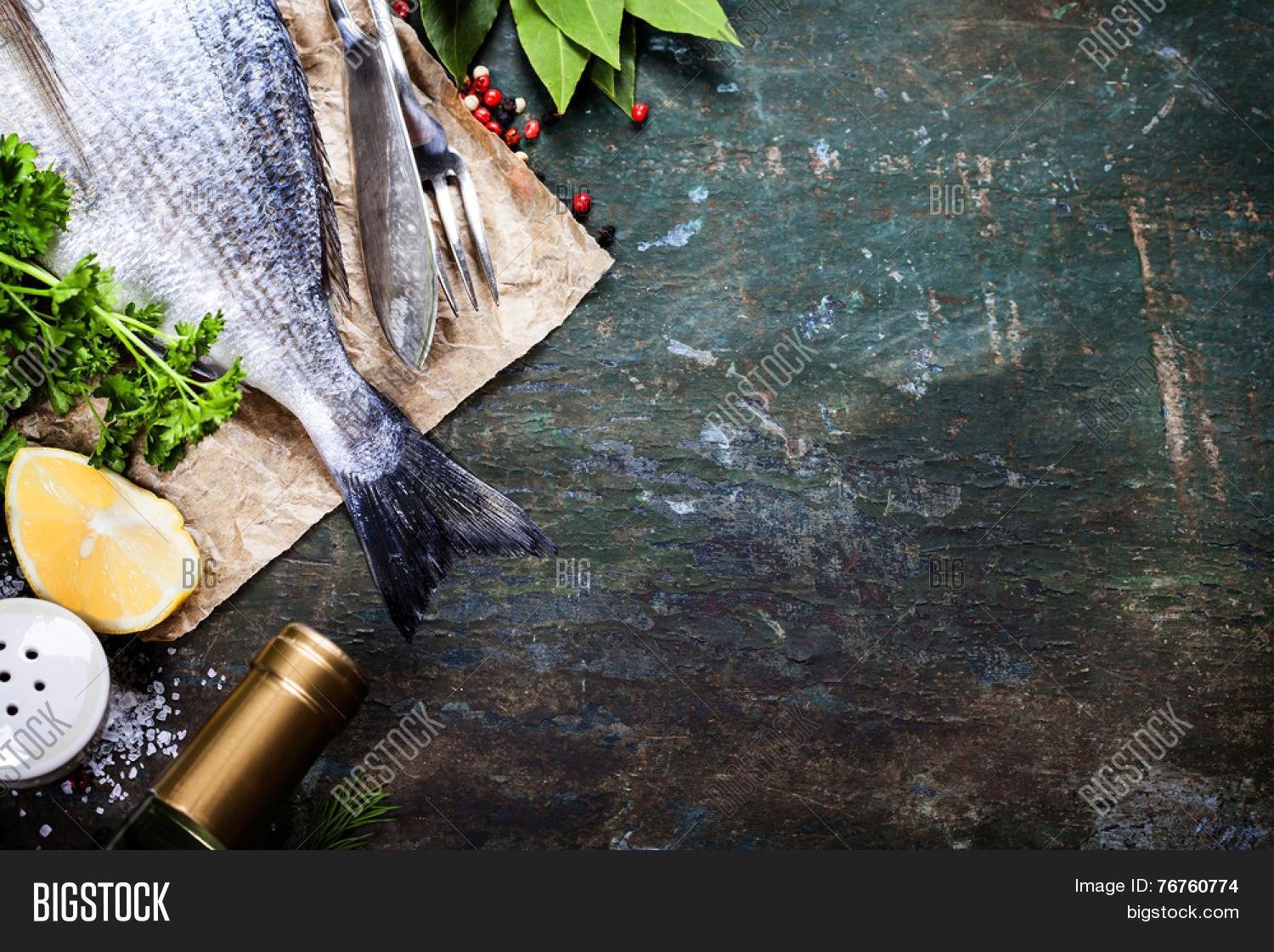 Food Background Fish Image & Photo (Free Trial) | Bigstock