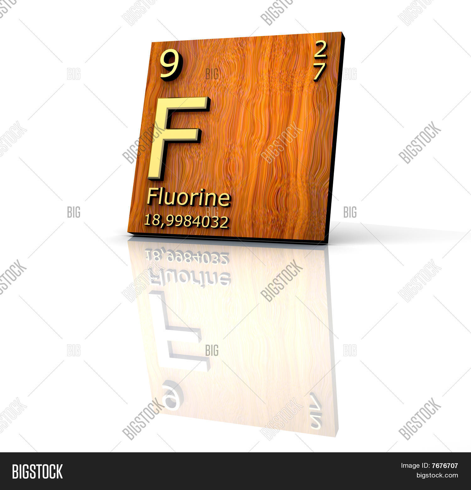 Fluorine Form Periodic Image & Photo (Free Trial) | Bigstock