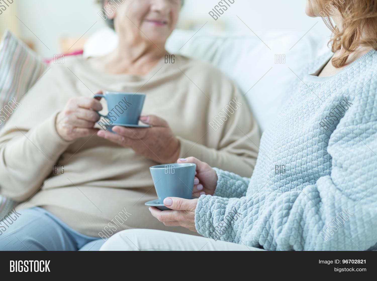 Two Elderly Women Image & Photo (Free Trial) | Bigstock