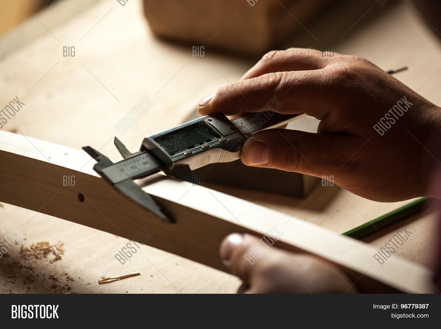Carpenter Measuring Image & Photo (Free Trial) | Bigstock