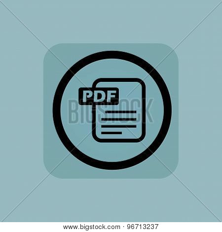 Pale Blue PDF File Vector & Photo (Free Trial) | Bigstock