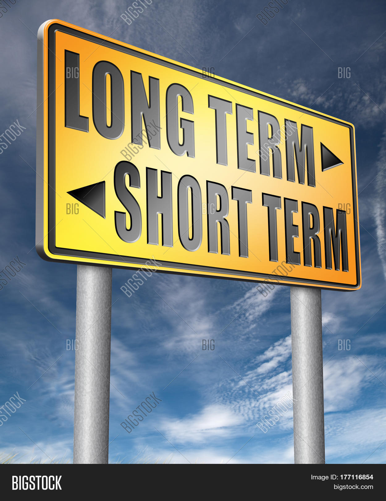Long Term Short Term Image & Photo (Free Trial) | Bigstock