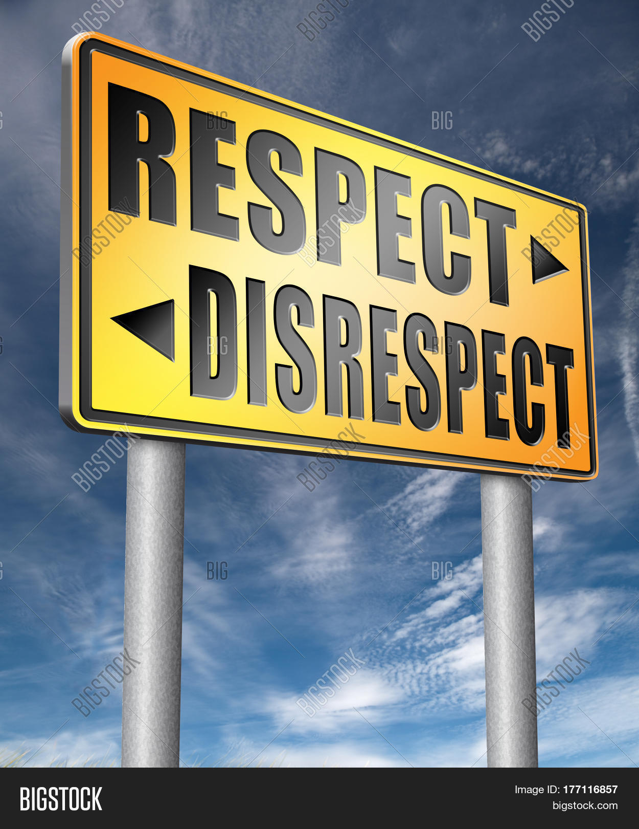 Respect Disrespect Image & Photo (Free Trial) | Bigstock