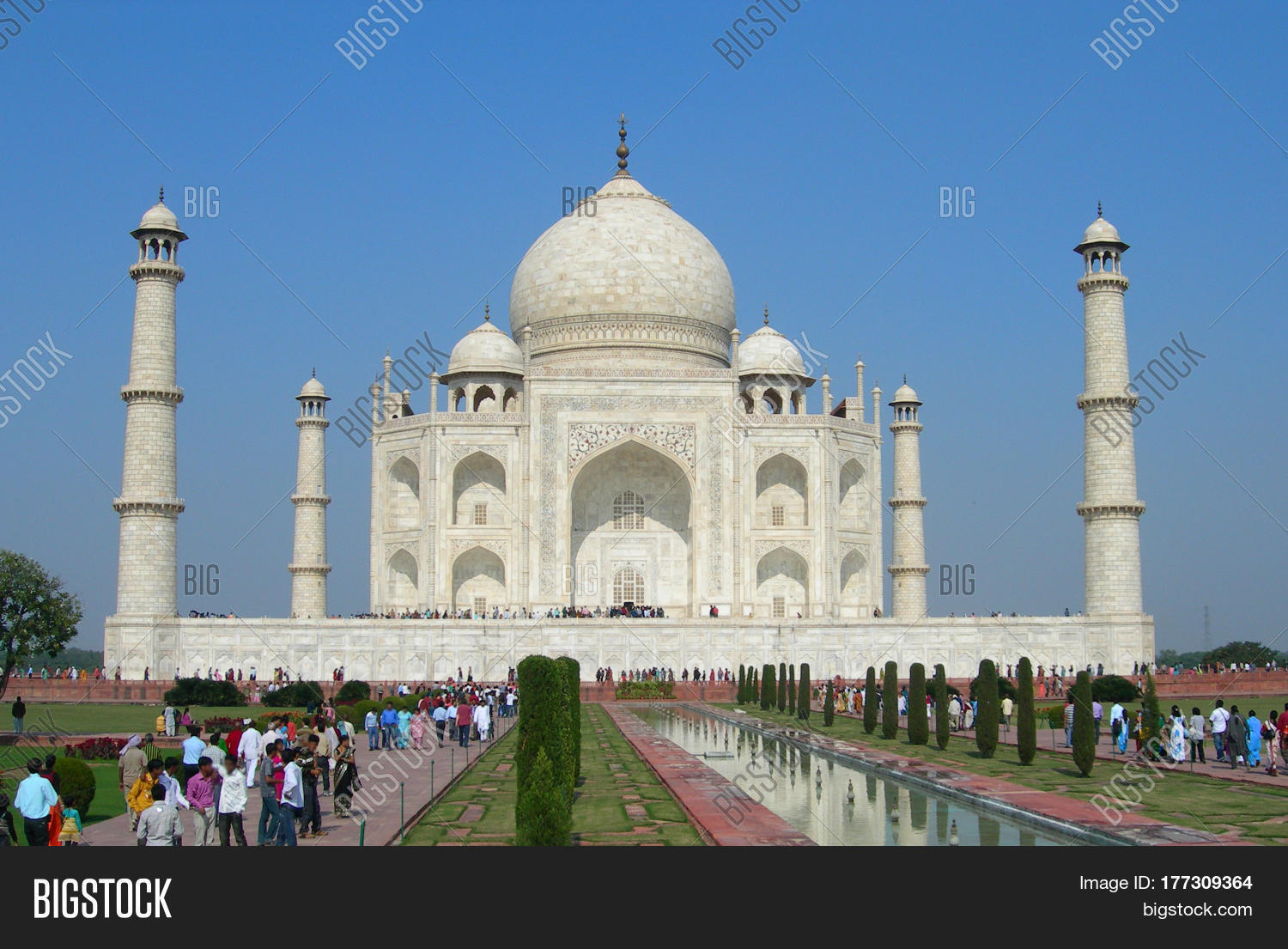 Iconic Perspective Taj Image & Photo (Free Trial) | Bigstock
