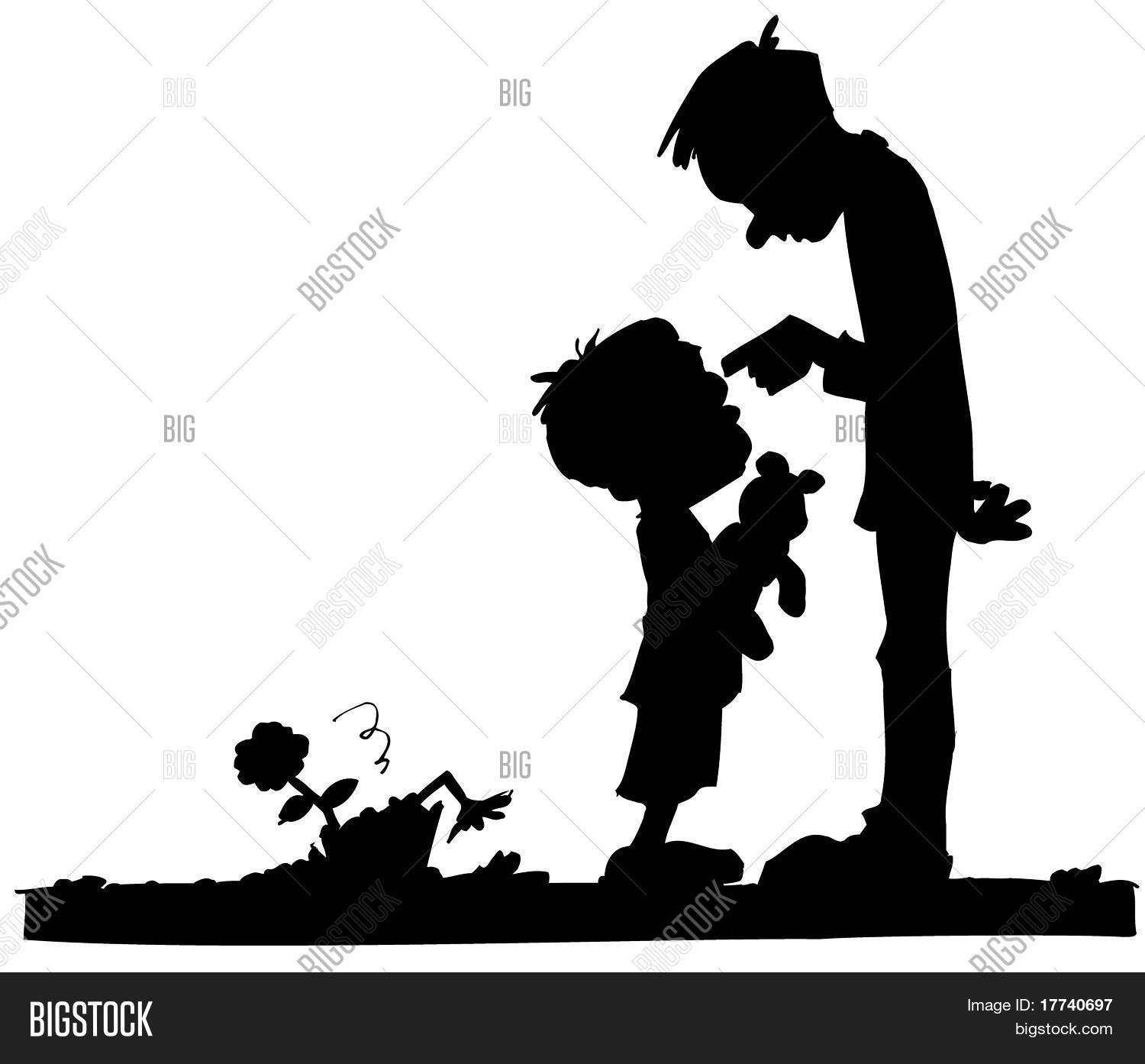 Cartoon Dad Scolding Image & Photo (Free Trial) | Bigstock