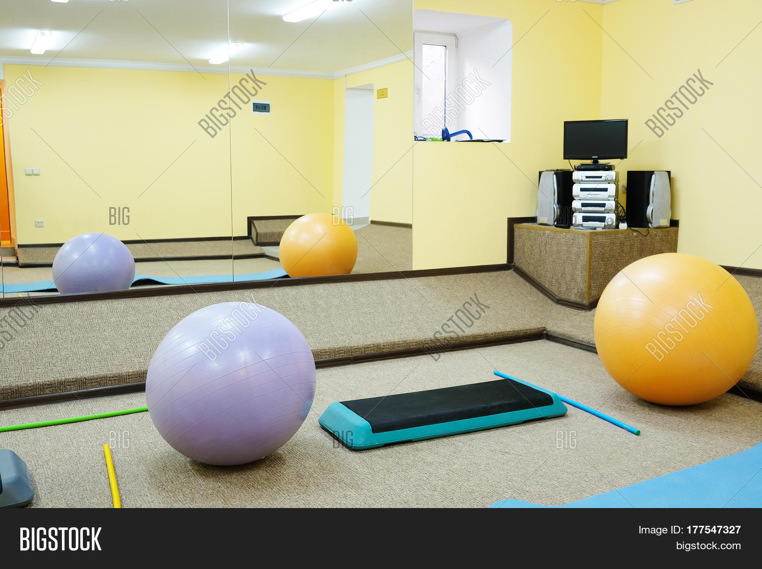 Interior Fitness Hall Image & Photo (Free Trial) | Bigstock