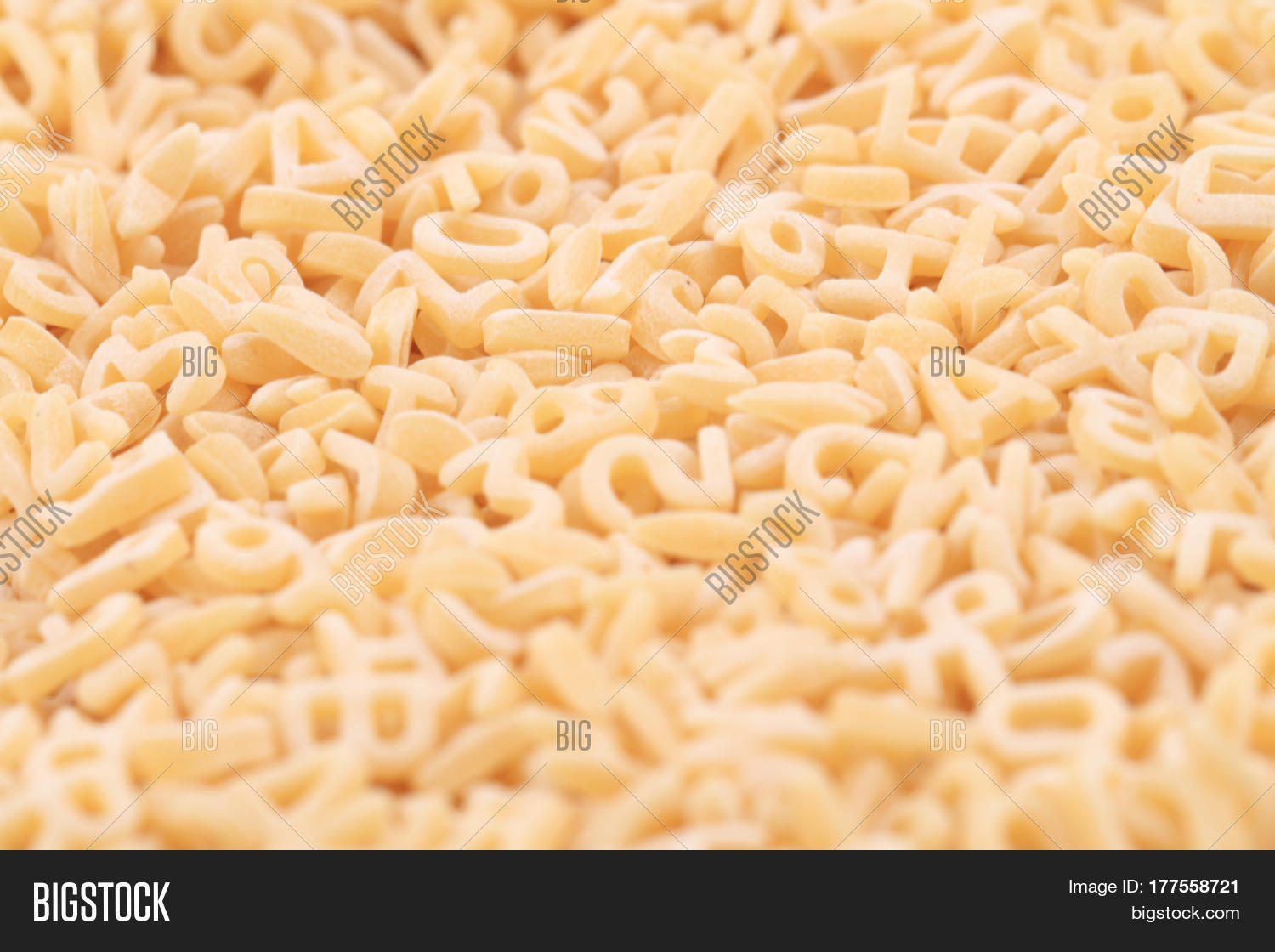 Alphabet Pasta Nice Image & Photo (Free Trial) | Bigstock
