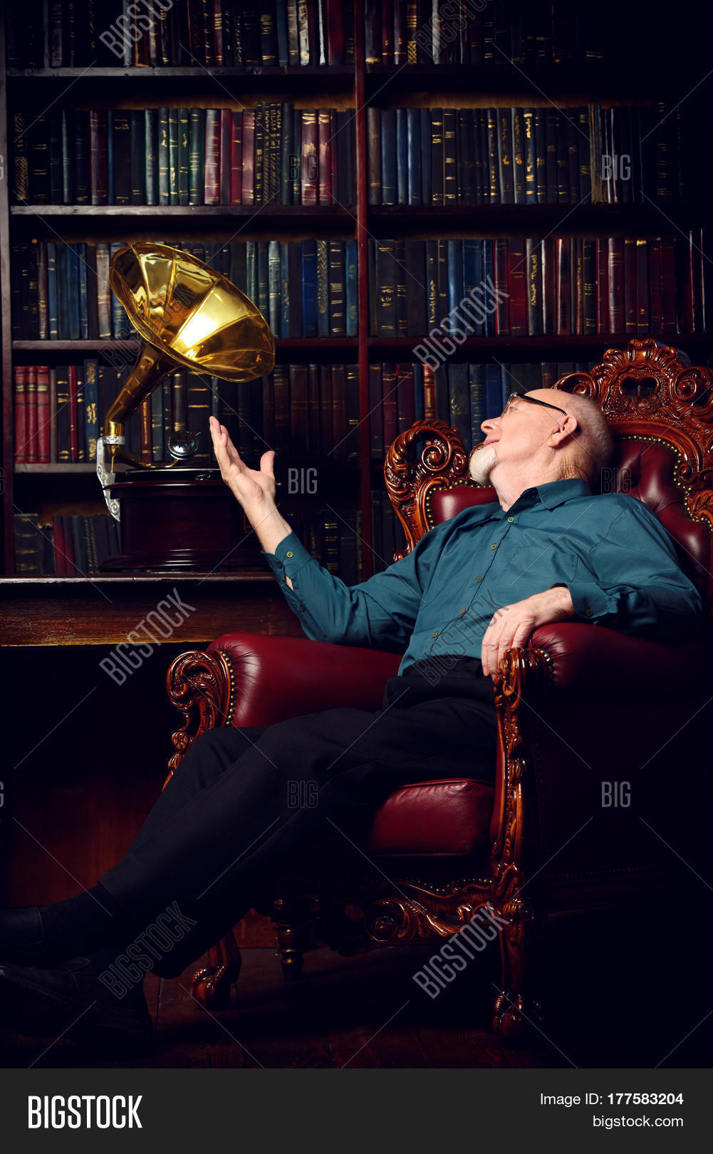 Old Intelligent Man Image & Photo (Free Trial) | Bigstock