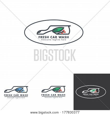 Eco Green Car Wash Vector & Photo (Free Trial) | Bigstock