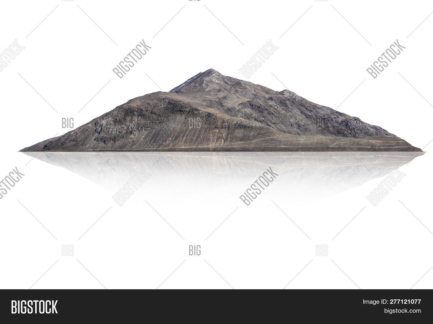 Mountain Isolated On Image & Photo (Free Trial) | Bigstock