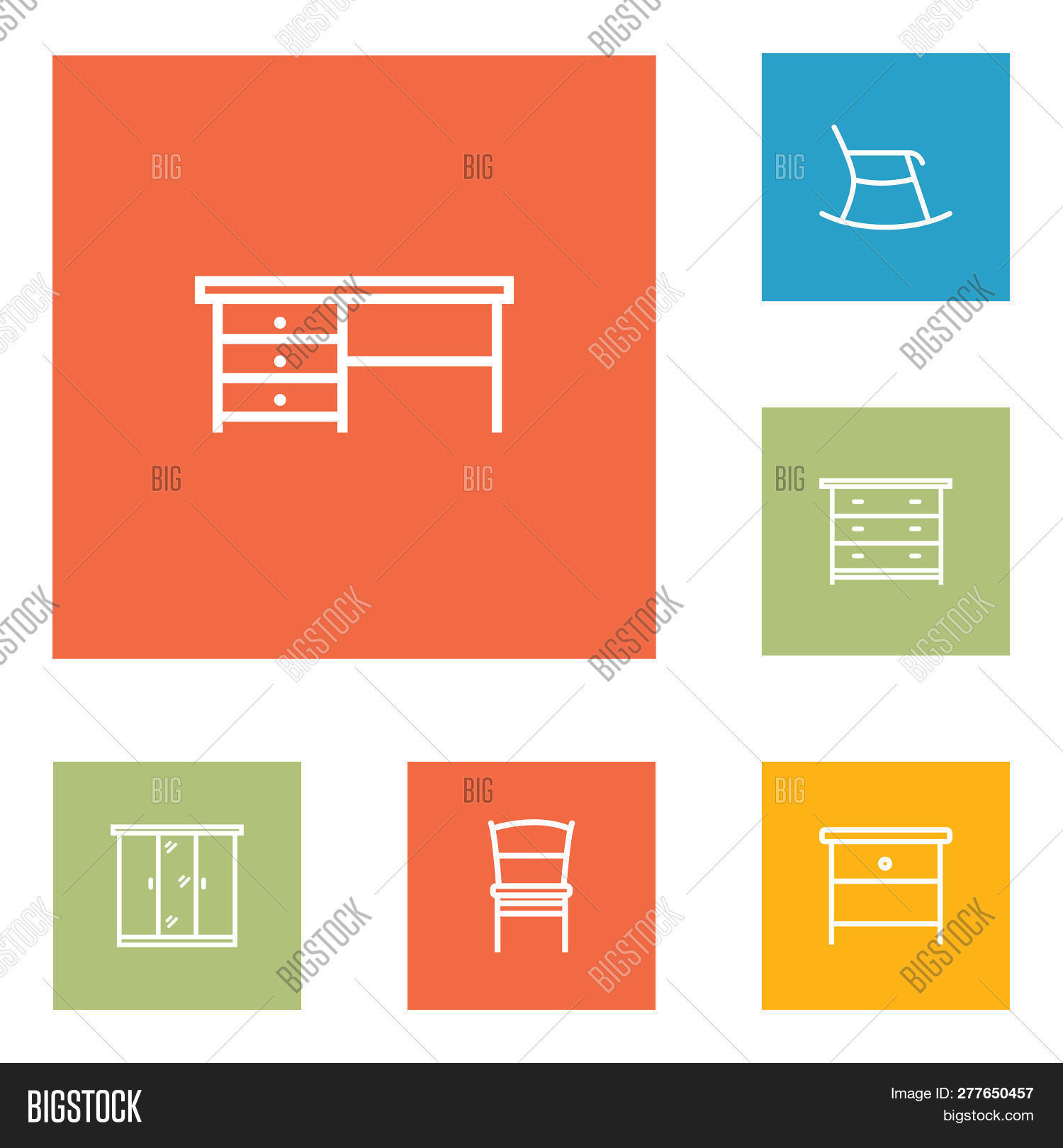 Set 6 Situation Icons Image & Photo (Free Trial) | Bigstock