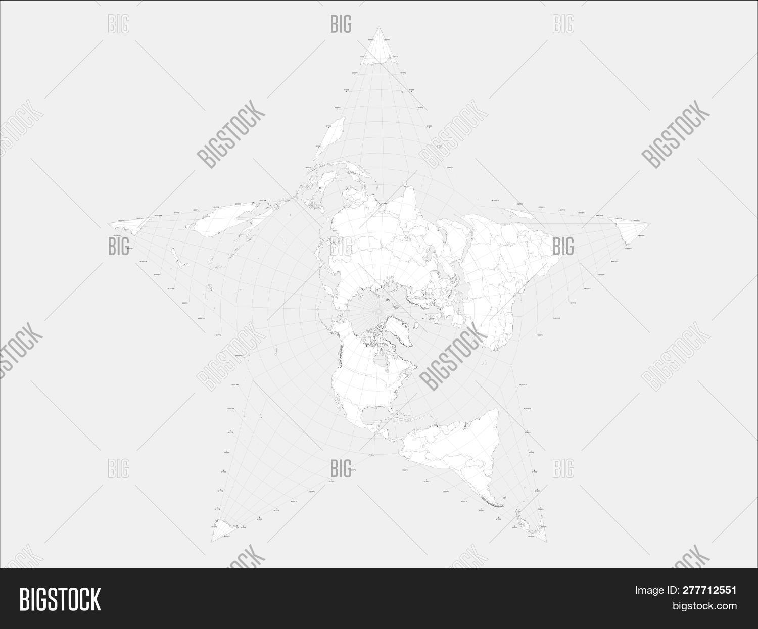 World Map Projection Image & Photo (Free Trial) | Bigstock