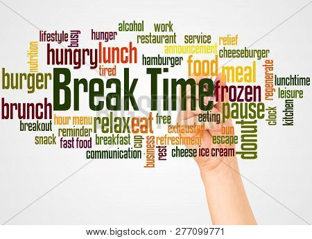 Break Time Word Cloud Image & Photo (Free Trial) | Bigstock