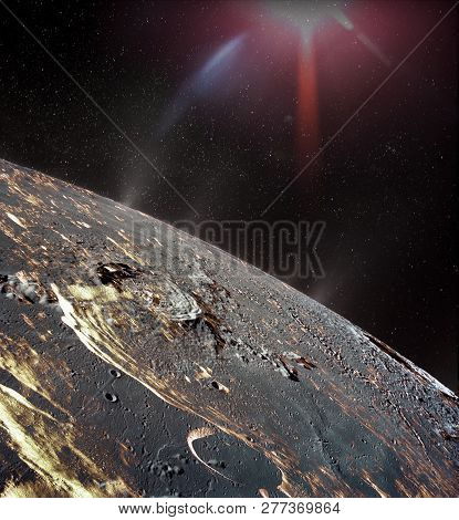 Moon Surface Solar Image & Photo (Free Trial) | Bigstock