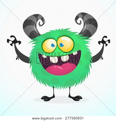 Stock Vector Cartoon Alien Monster Graphic Mutant Character Images ...