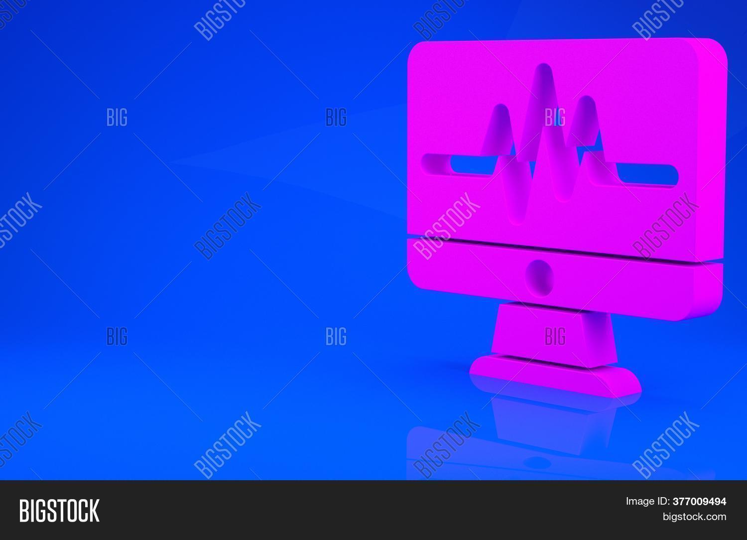 Pink Computer Monitor Image & Photo (Free Trial) | Bigstock