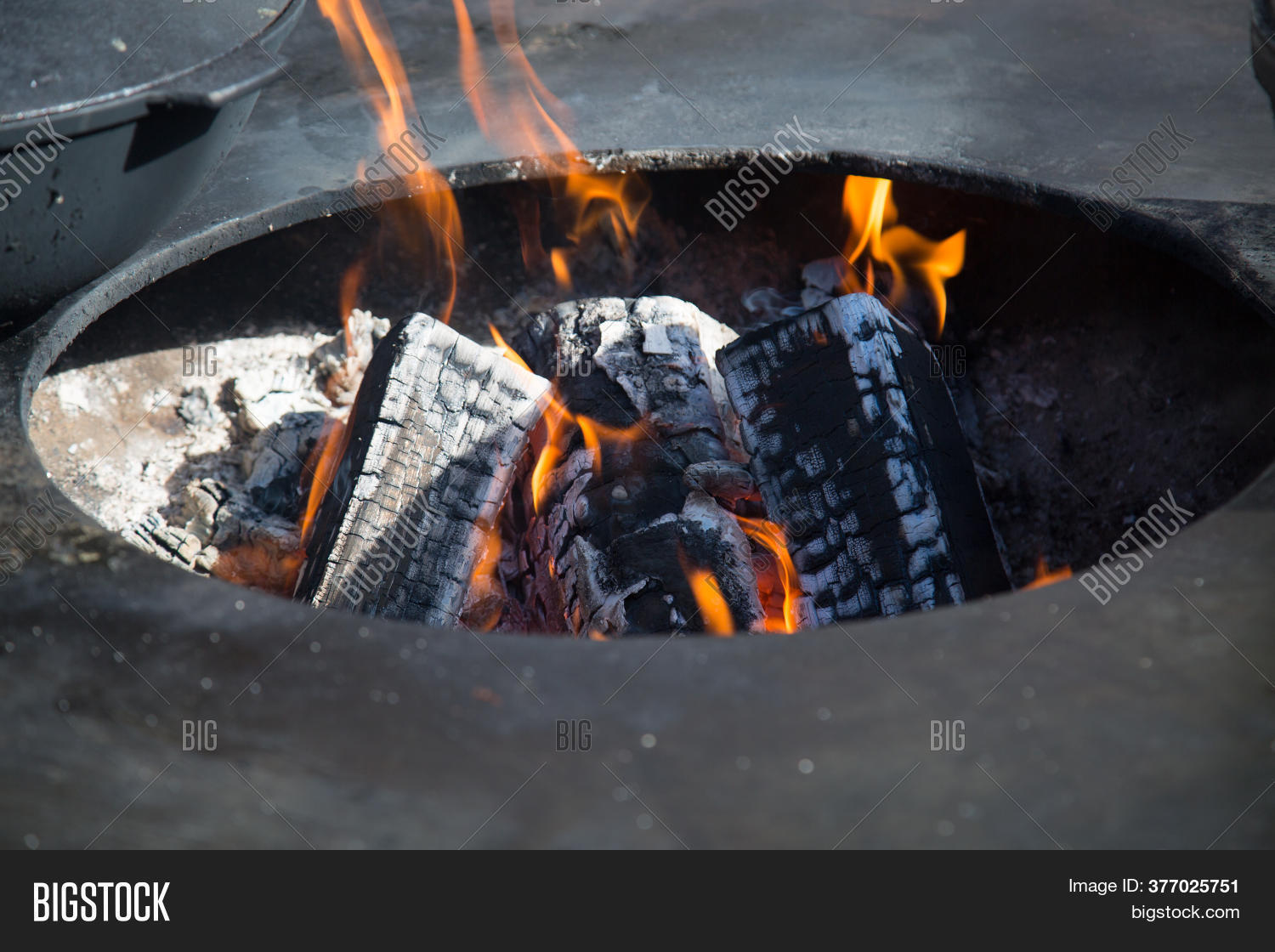View Fire Coals Oval Image & Photo (Free Trial) | Bigstock