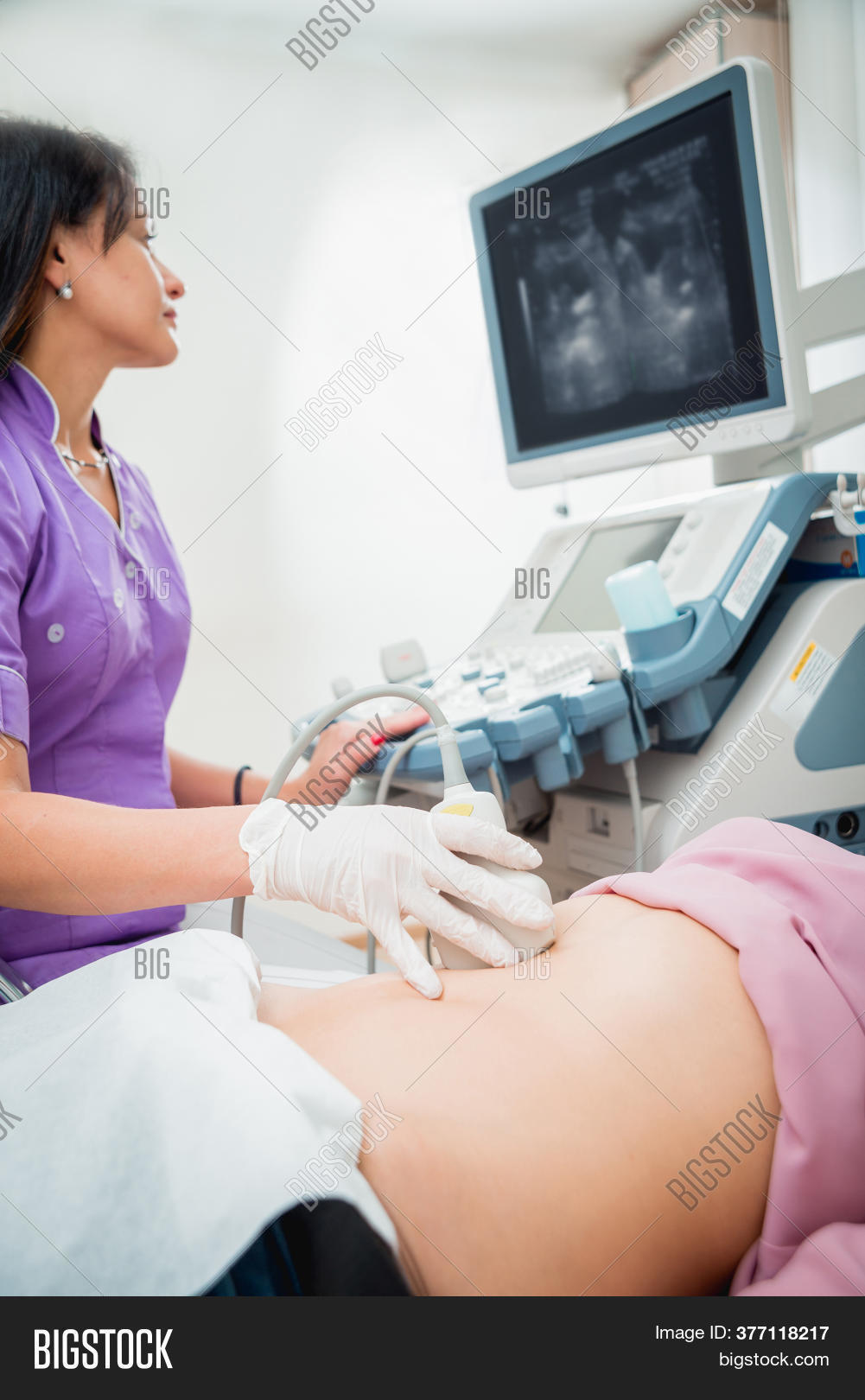 Ultrasound Scanner Image And Photo Free Trial Bigstock