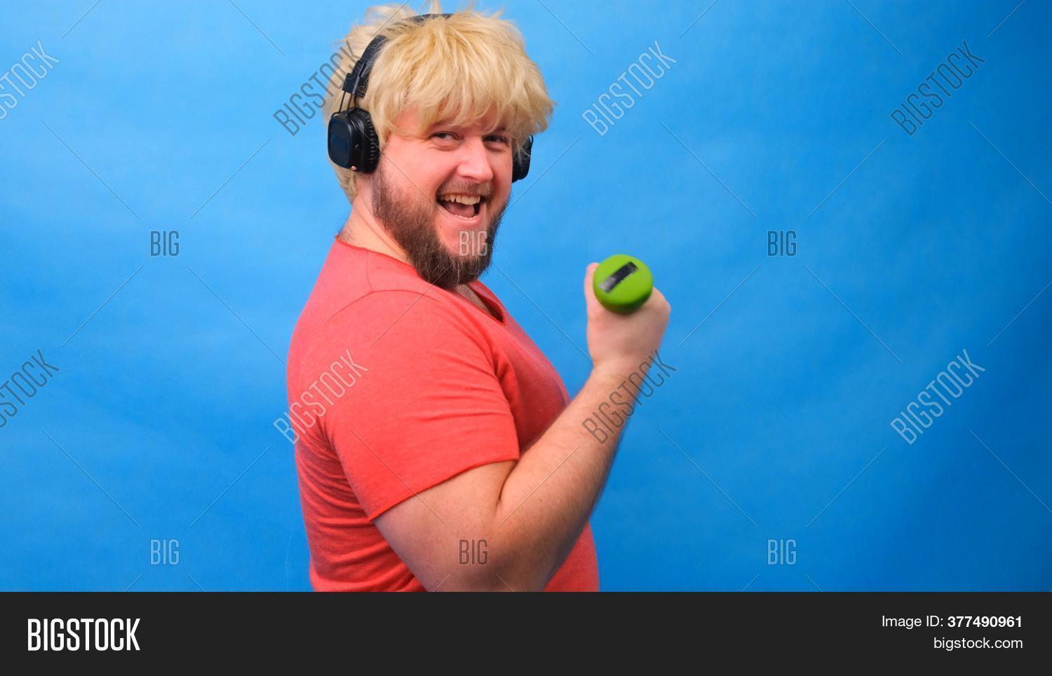 Funny Fat Man Image & Photo (Free Trial) | Bigstock