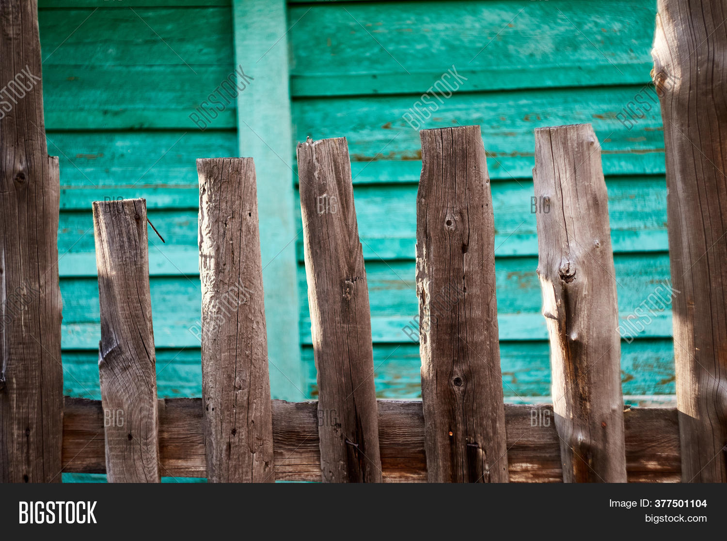 Old Wooden Fence Image & Photo (Free Trial) | Bigstock