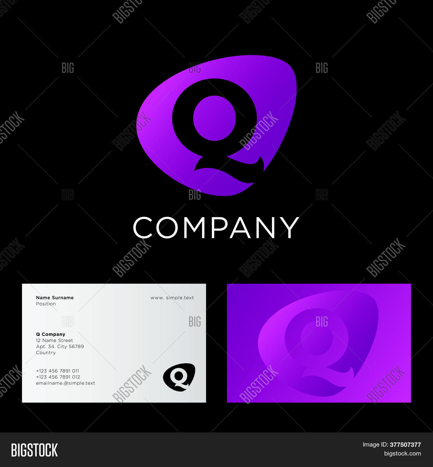 Q Letter. Beautiful Vector & Photo (Free Trial) | Bigstock