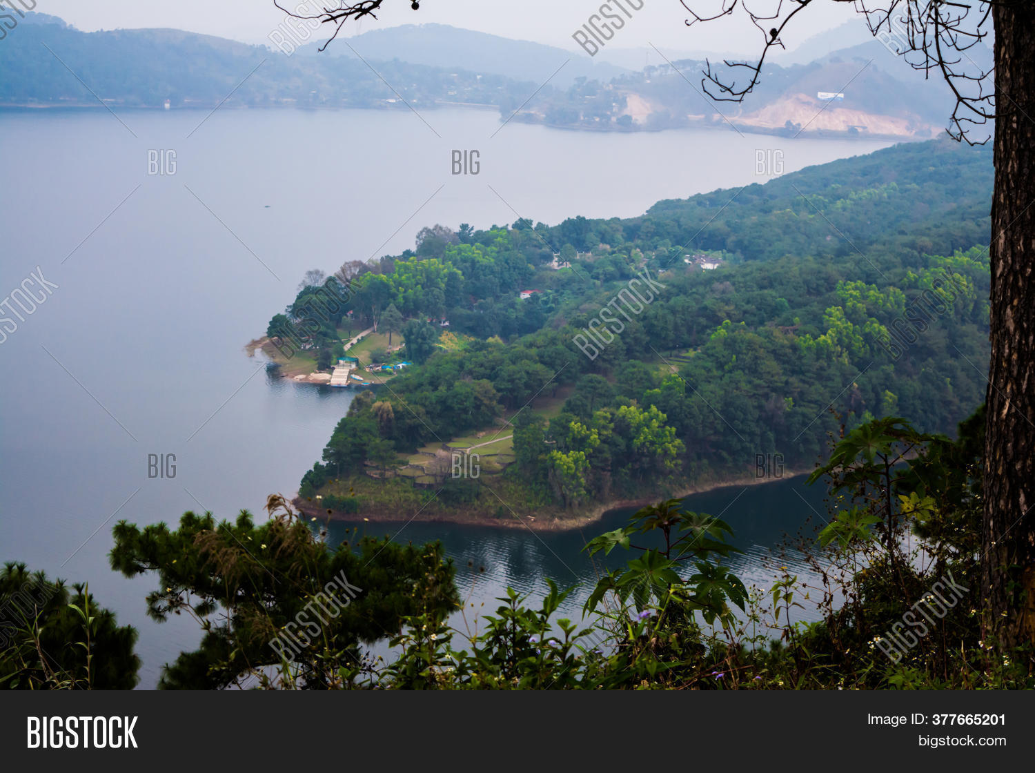 Umiam Lake Located Image & Photo (Free Trial) | Bigstock