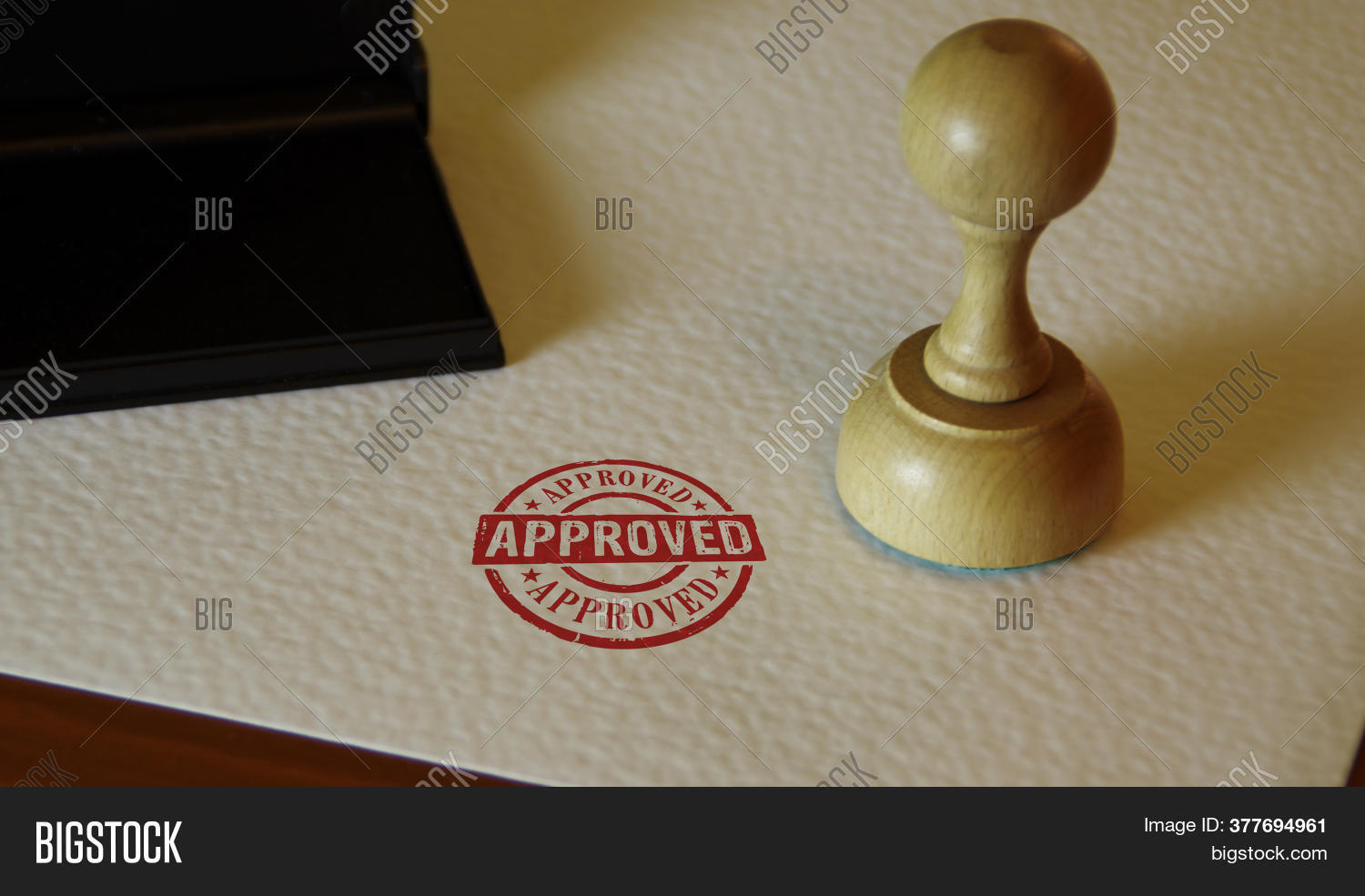 Approved Stamp Image & Photo (Free Trial) | Bigstock