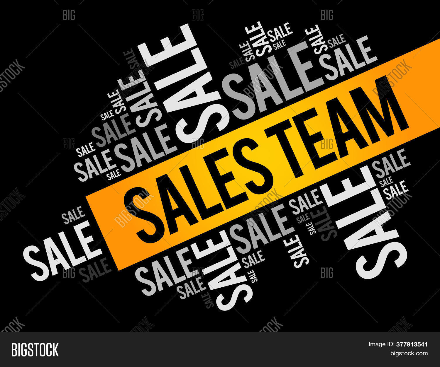 Sales Team Word Cloud Image & Photo (Free Trial) | Bigstock