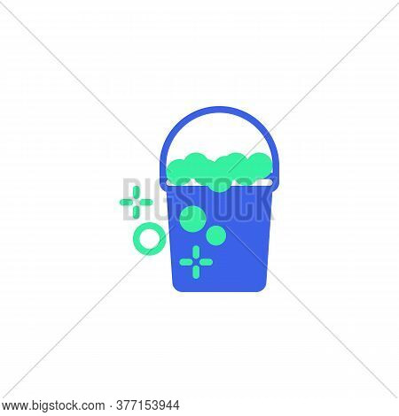 Cleaning Bucket Icon Vector & Photo (Free Trial) | Bigstock