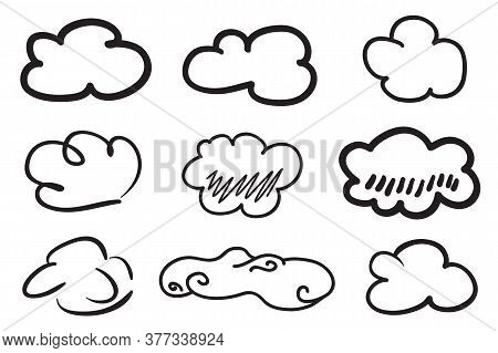 Clouds On Isolation Vector & Photo (Free Trial) | Bigstock