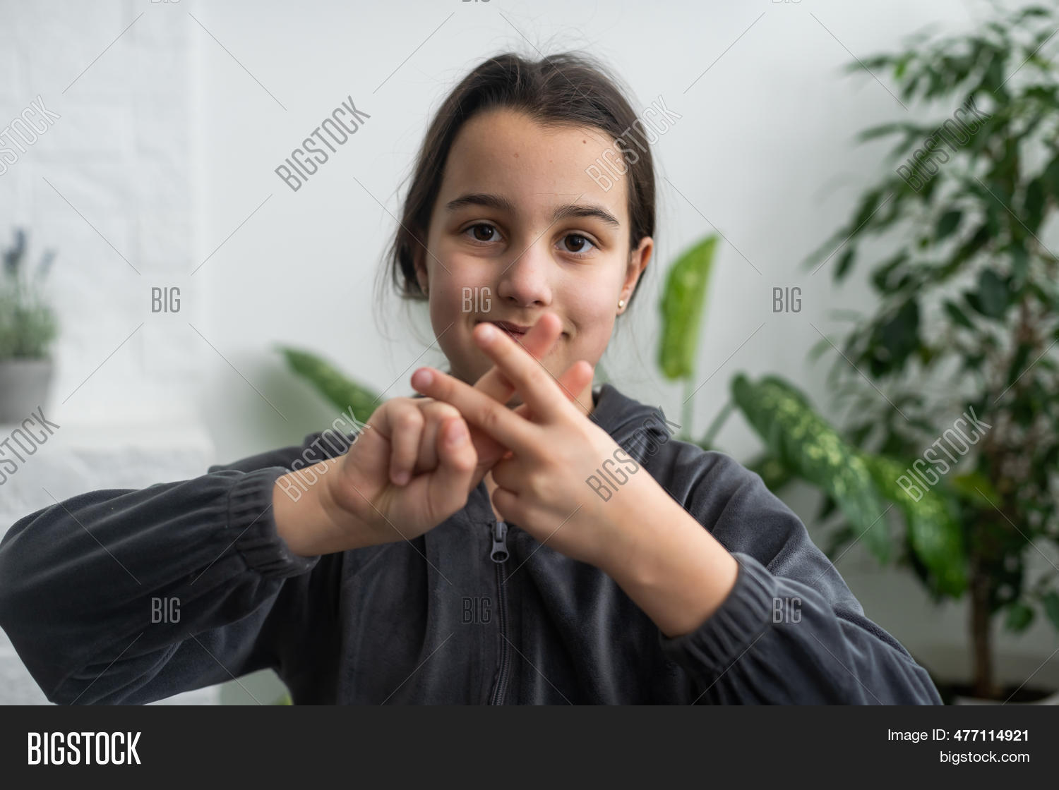 Beautiful Smiling Deaf Image & Photo (Free Trial) | Bigstock