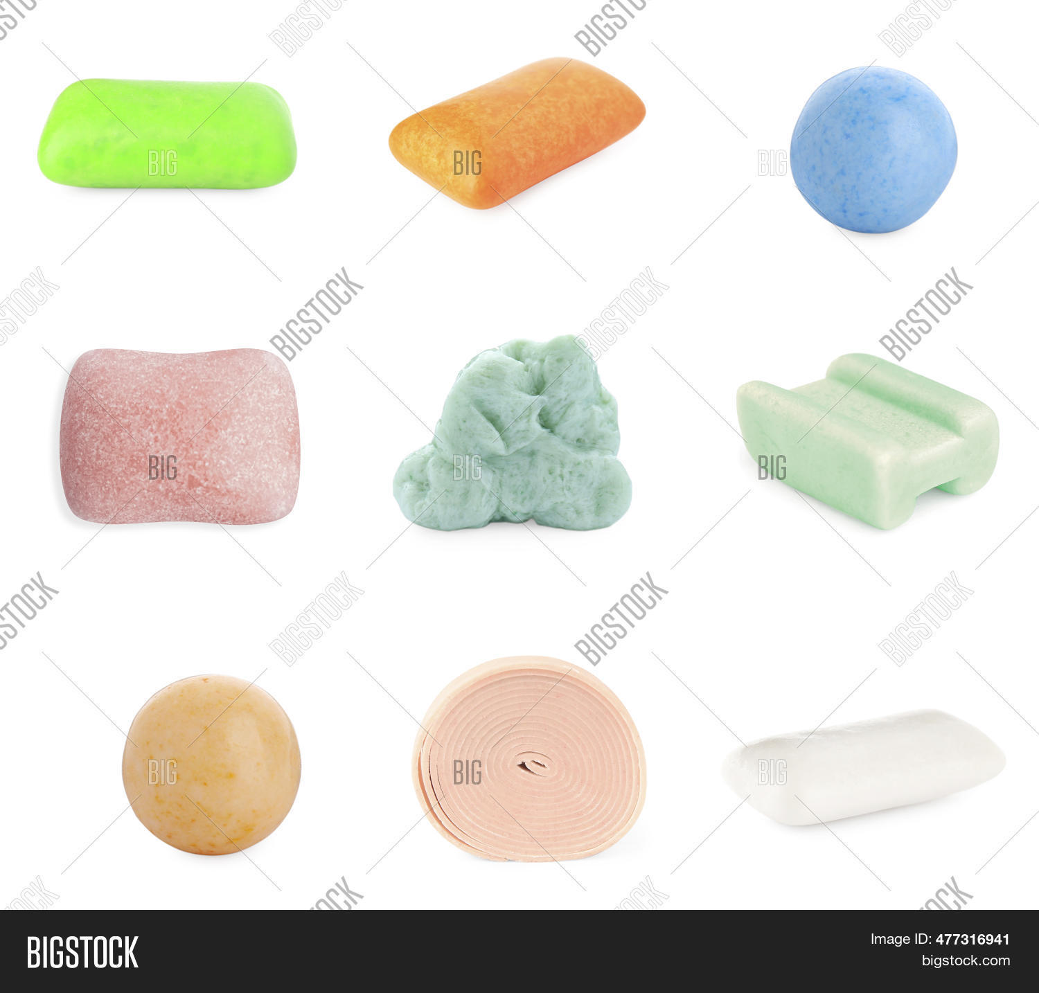 Set Different Chewing Image & Photo (Free Trial) | Bigstock