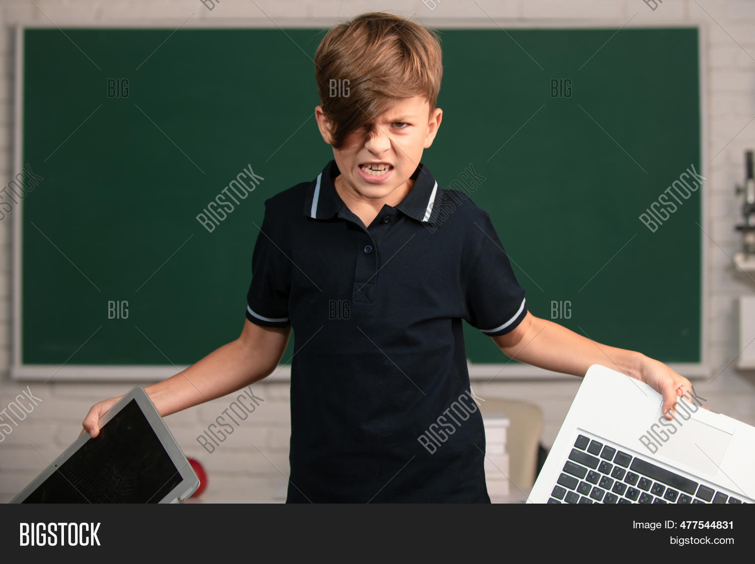 Angry Boy Opposition Image & Photo (Free Trial) | Bigstock