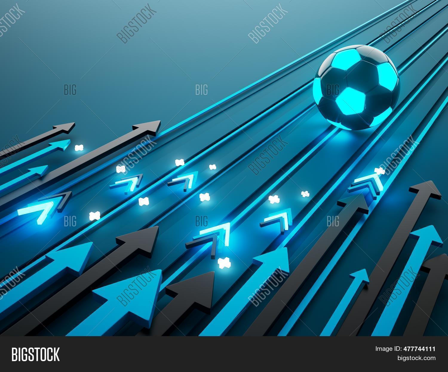 Football Ball 3d Image & Photo (Free Trial) | Bigstock