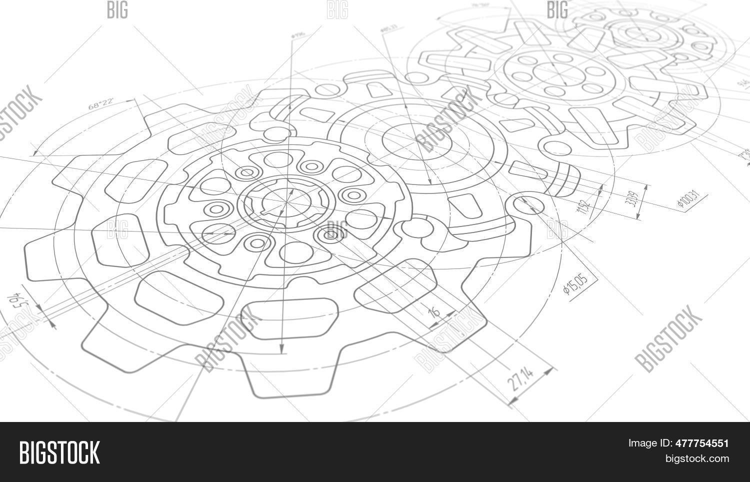 Technical Drawing Image & Photo (Free Trial) | Bigstock