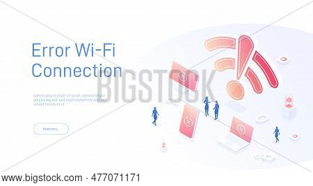 No Wifi Range Vector & Photo (Free Trial) | Bigstock