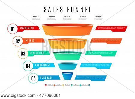 Business Funnel Vector & Photo (Free Trial) | Bigstock