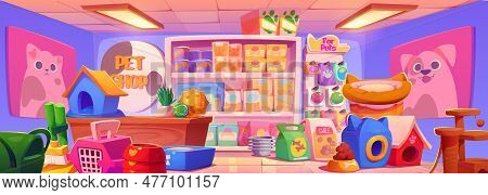 Cartoon Pet Shop Vector & Photo (Free Trial) | Bigstock
