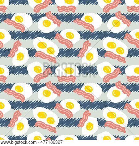 Bacon Pattern Fabric